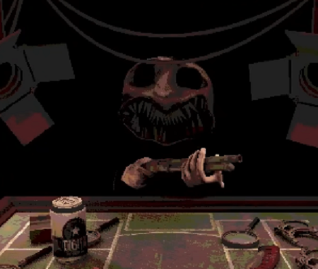 Buckshot Roulette Unblocked Game Play Online on Unblockedgamesr.com